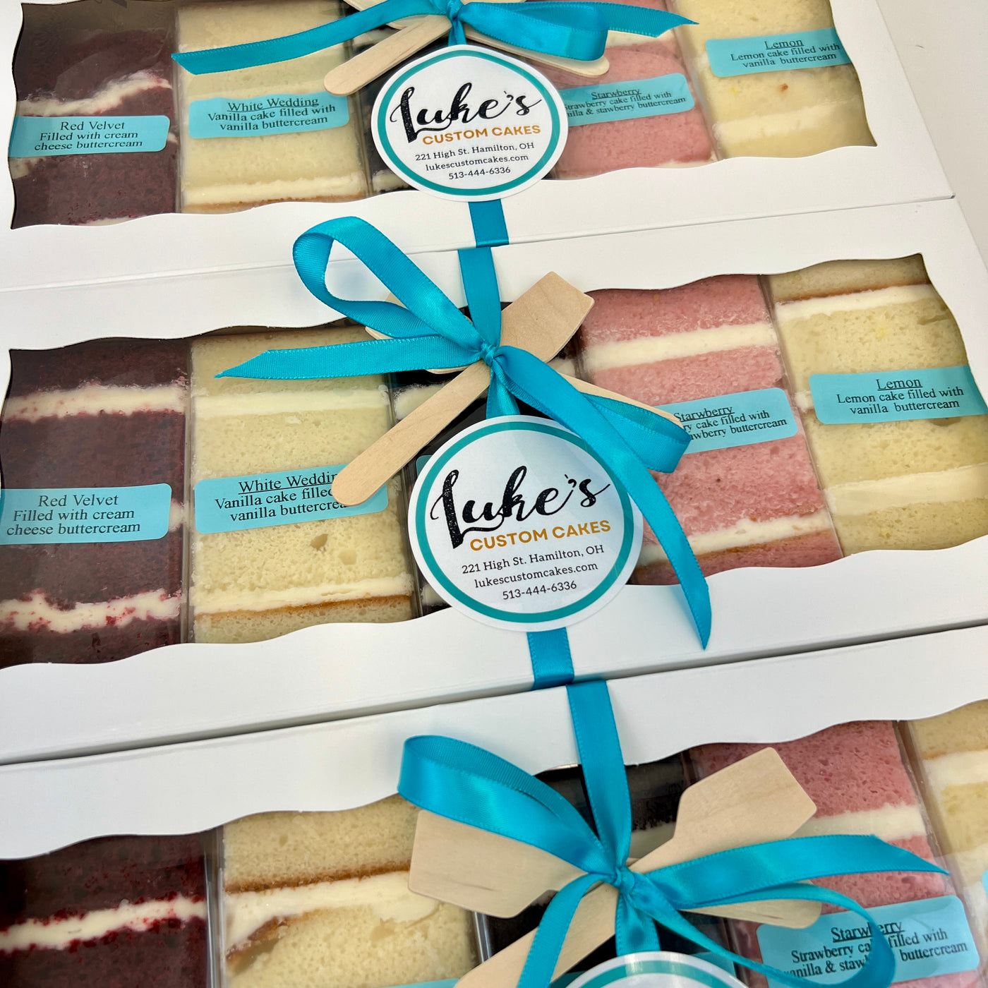 Wedding Cake Sampler