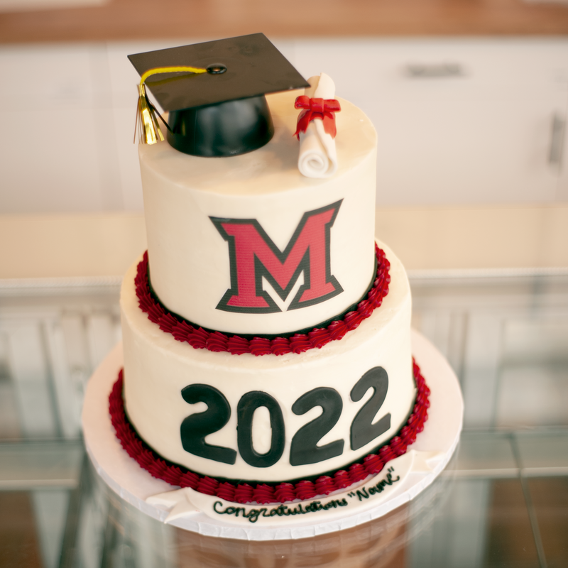 Graduation Cake Miami University | Hamilton, OH Bakery